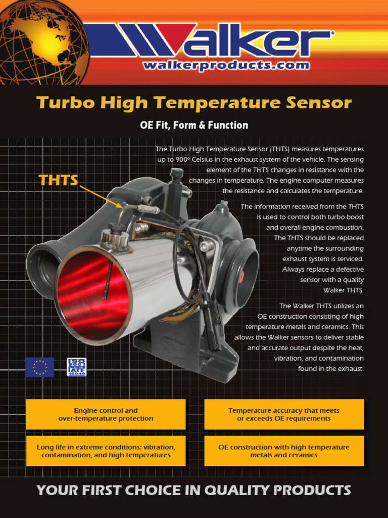 Turbo High Temp Sensor Eu Application Guide Wf55-145e | PDF | Mercedes ...