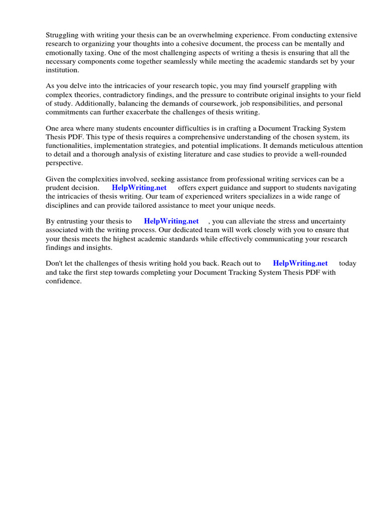 Thesis Document Tracking System Guide Pdf Image Scanner Internet 3056