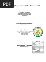 Skills For Normal Vaginal Delivery NSVD 1 | PDF | Childbirth | Medical Specialties