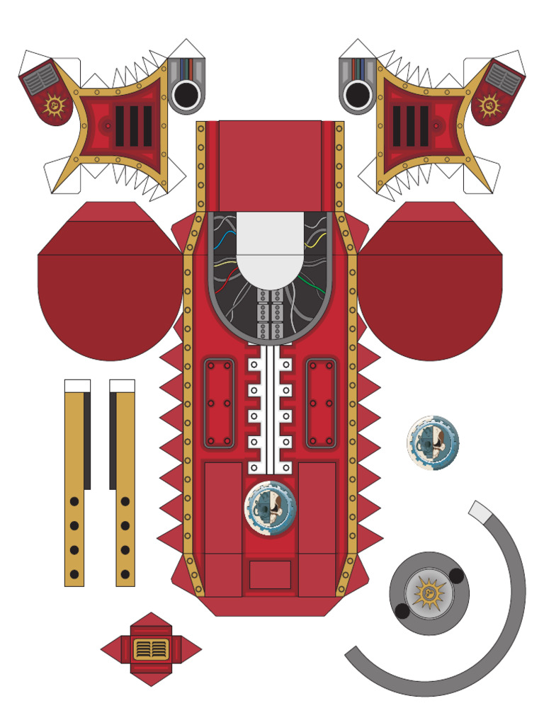 Warhammer 40K - Titan Imperial Knight Papercraft | PDF