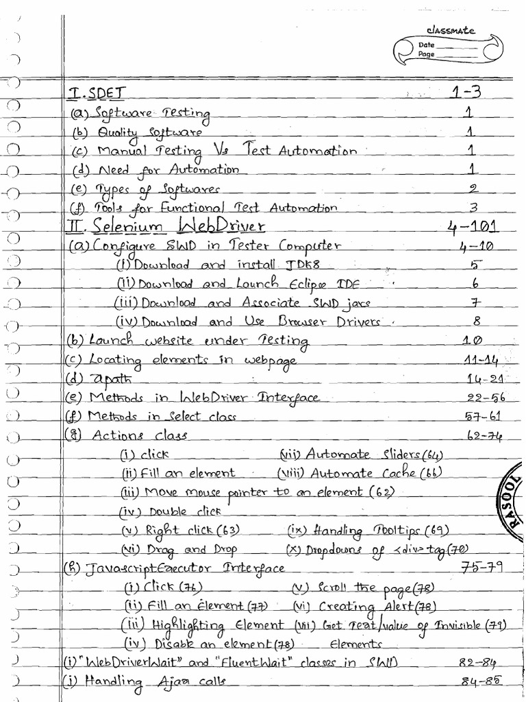 Automation Complete Notes (SAR) | PDF | Computer Programming | System ...