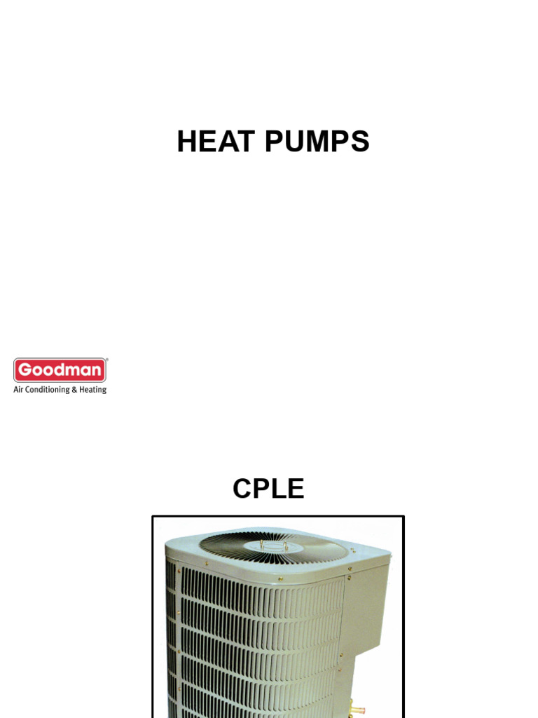 Heat Pumps | PDF | Thermostat | Vacuum Tube