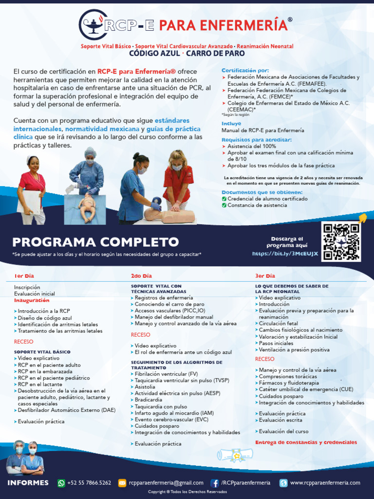 Conoce El Programa Certificación RCP-E 2024 (Digital) | PDF ...