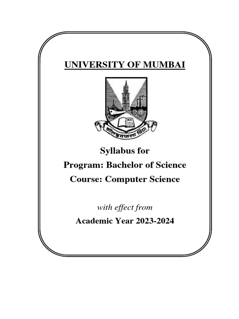 Mu Tybsc CS Syllabus 2023 | PDF | Cryptography | Computer Forensics