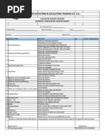 Monthly Elevator Maintenance Check List | PDF | Elevator | Manufactured Goods