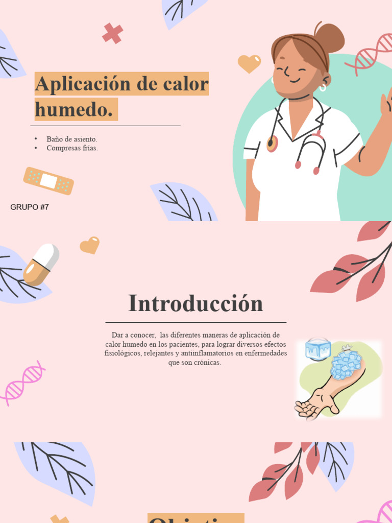 Terapias de Calor y Frío en Pacientes | PDF | Baños | Dolor