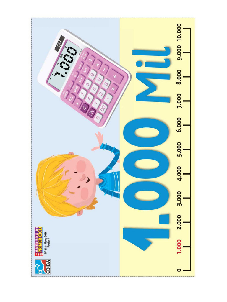 Numeros Del 1000 Al 10000 | PDF
