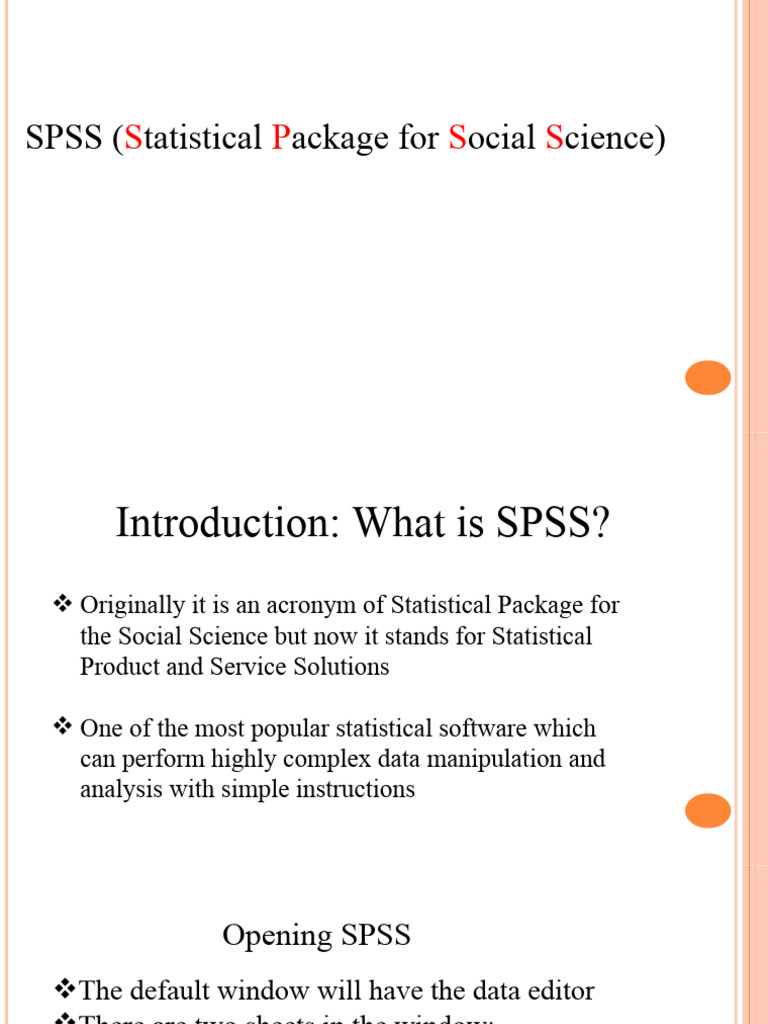 SPSS | PDF | Statistics | Student's T Test