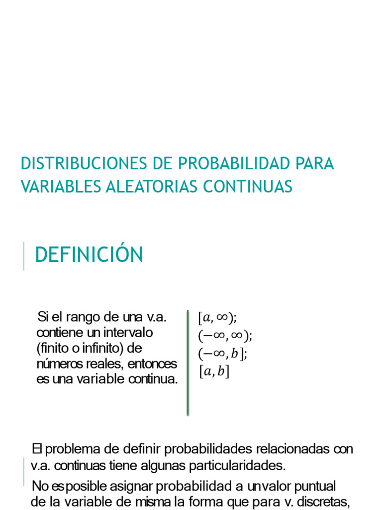 Clase Variable Aleatoria Continua - 2023 | PDF | Distribución normal | Desviación Estándar