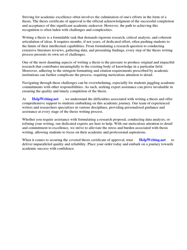 Thesis Certificate of Approval | PDF | Thesis | Microcontroller