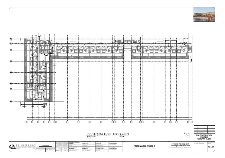Ec1-07-Seventh Floor Fdas Layout | PDF