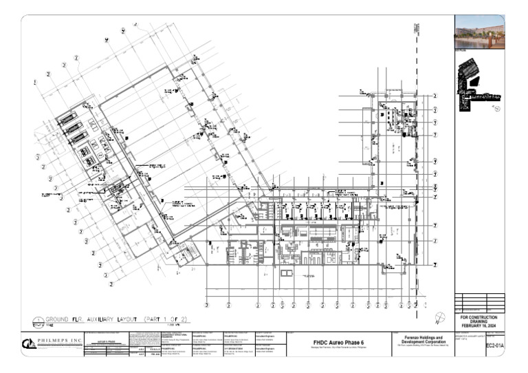 Ec2-01a Ground Floor Auxiliary Layout | PDF