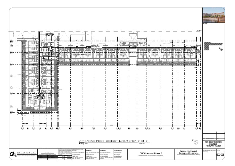 Ec2-02b Second Floor Auxiliary Layout | PDF | Engineering | Real Estate