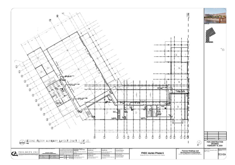 Ec2-02a Second Floor Auxiliary Layout | PDF | Real Estate