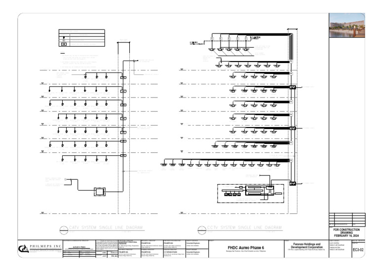 Ec3-02 Catv - CCTV Single Line Diagram | PDF | Cable Television ...