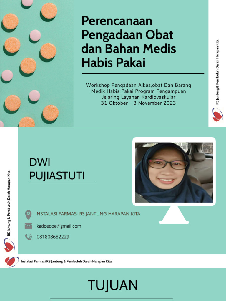 Perencanaan Pengadaan Obat Dan Bahan Medis Habis Pakai Ok Pdf