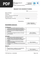 DPWH POURING PERMIT NEWFORM 2020 | PDF | Building Technology ...