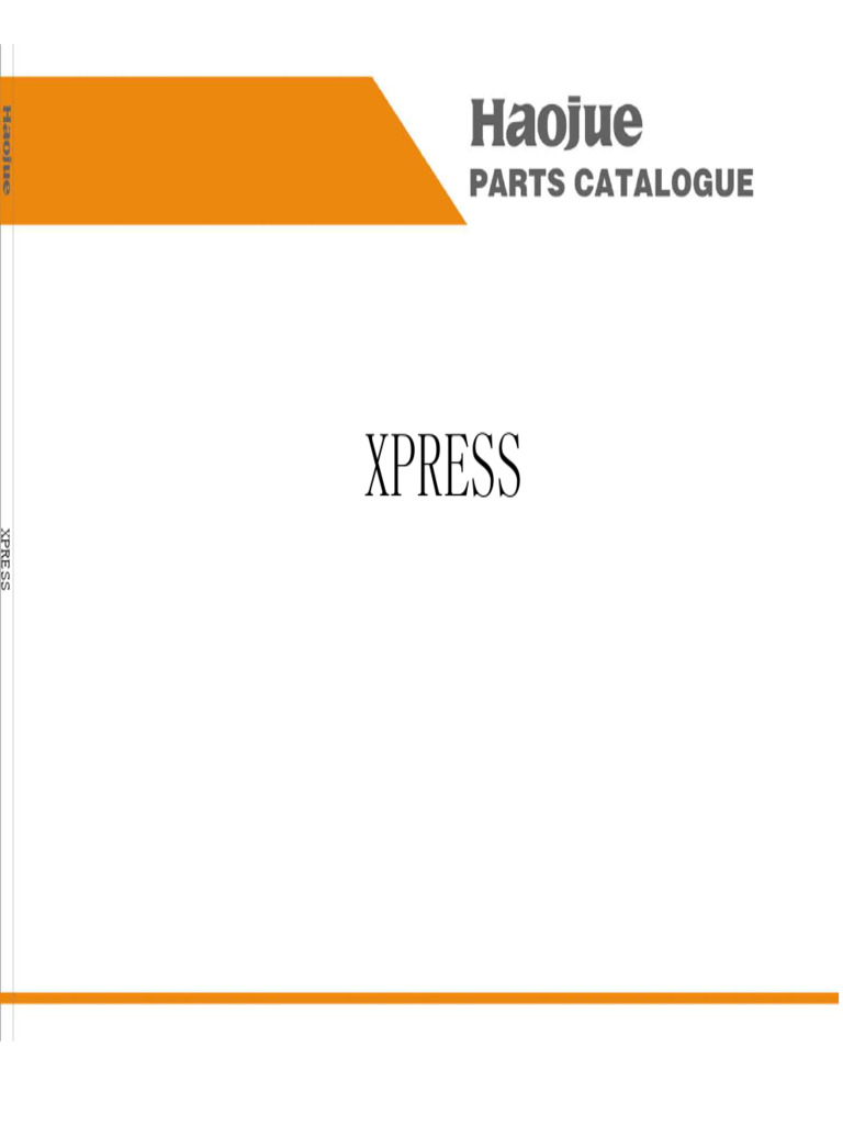 Haojue Xpress Electric Organized | PDF | Axle | Clutch