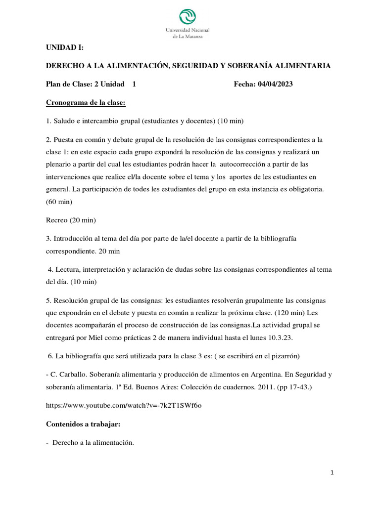 Derecho y Soberanía Alimentaria | PDF | Derechos humanos