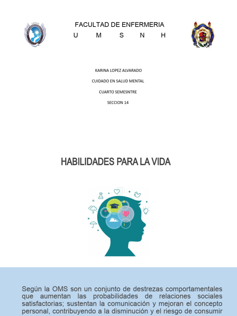 Habilidades de La Vida | PDF | Pensamiento | Las emociones
