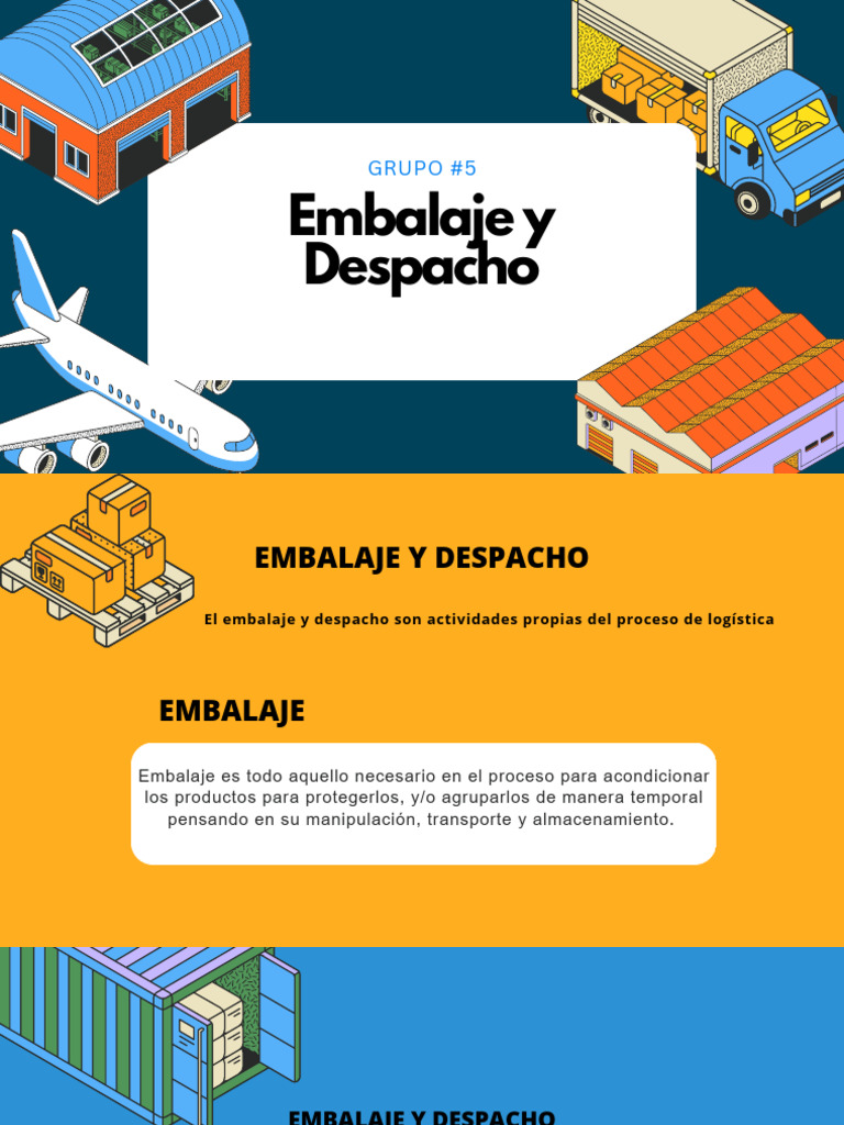 Embalaje y Despacho | PDF | Almacén | Logística
