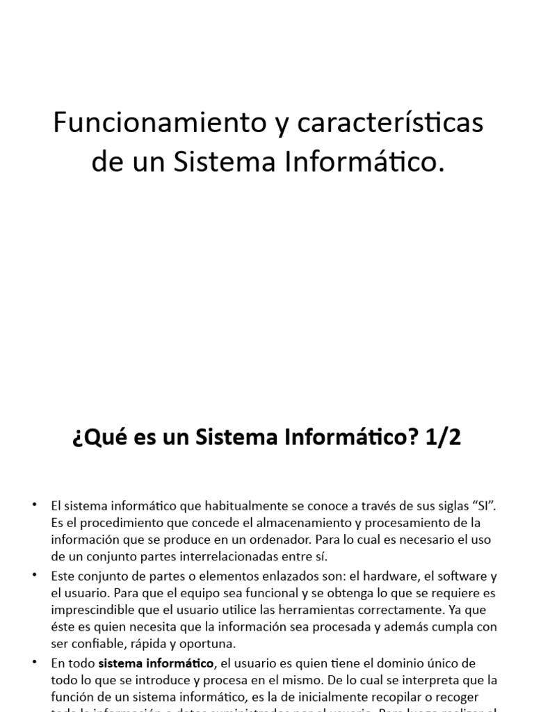 Sistema Informático - Sistemas Operativos - Redes - Topologias | PDF