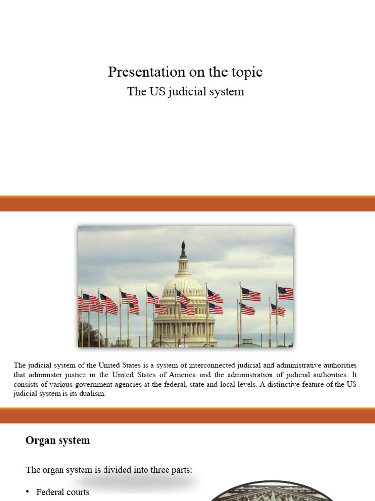 Overview of the US Judicial System | PDF | State Court (United States ...