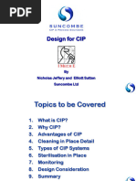 CIP Flow Rate and Tank Sizing Guide | PDF | Pump | Area