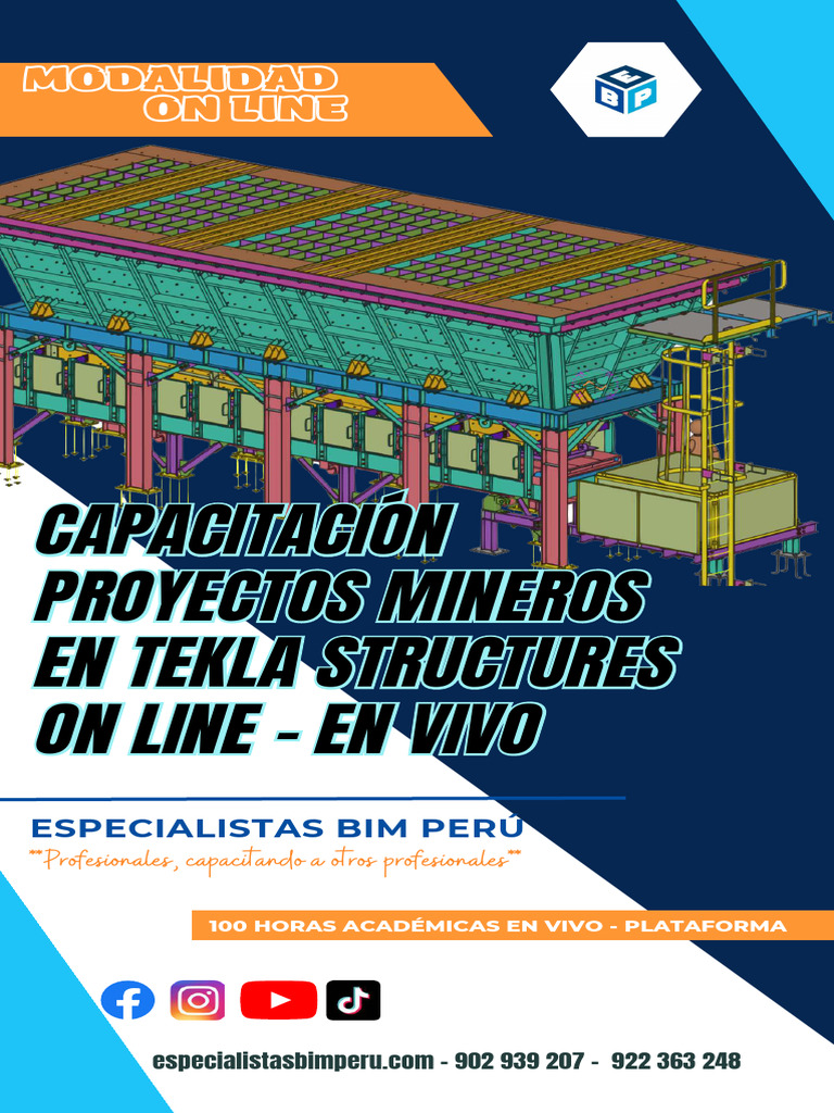 g38 - Brochure Proyectos Mineros Con Tekla Structures | PDF