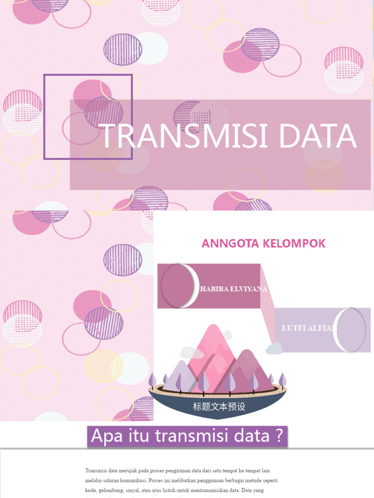 Transmisi Data: Metode & Jenis | PDF