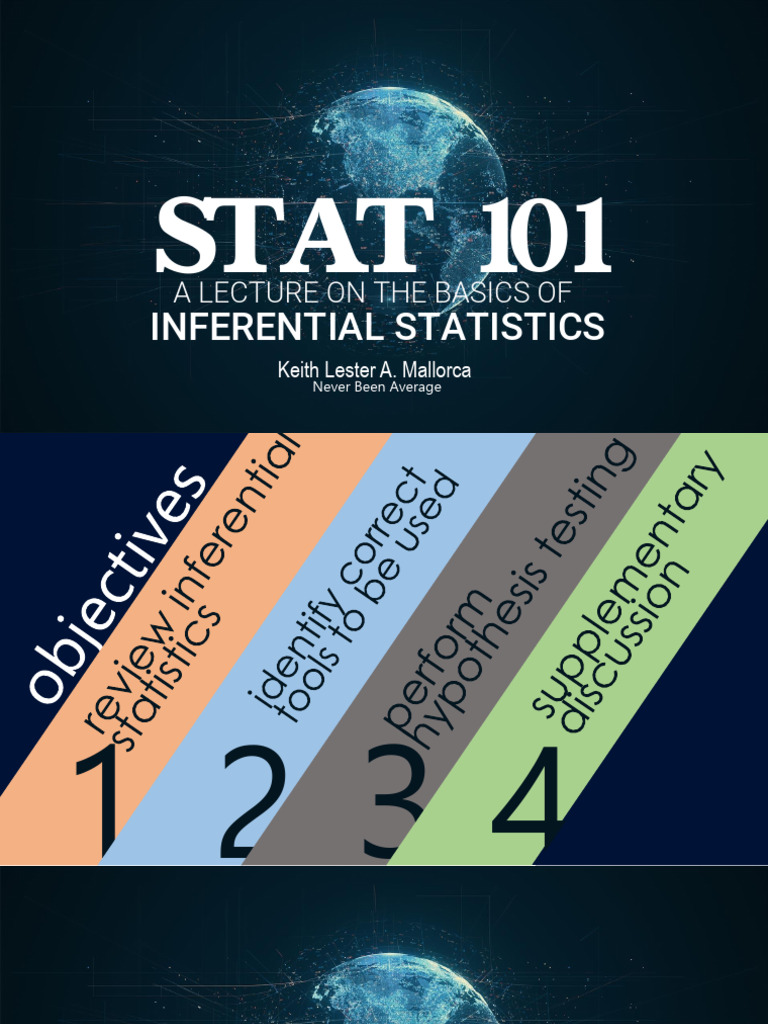 Intro to Inferential Statistics Basics | PDF | Statistics | Student's T ...