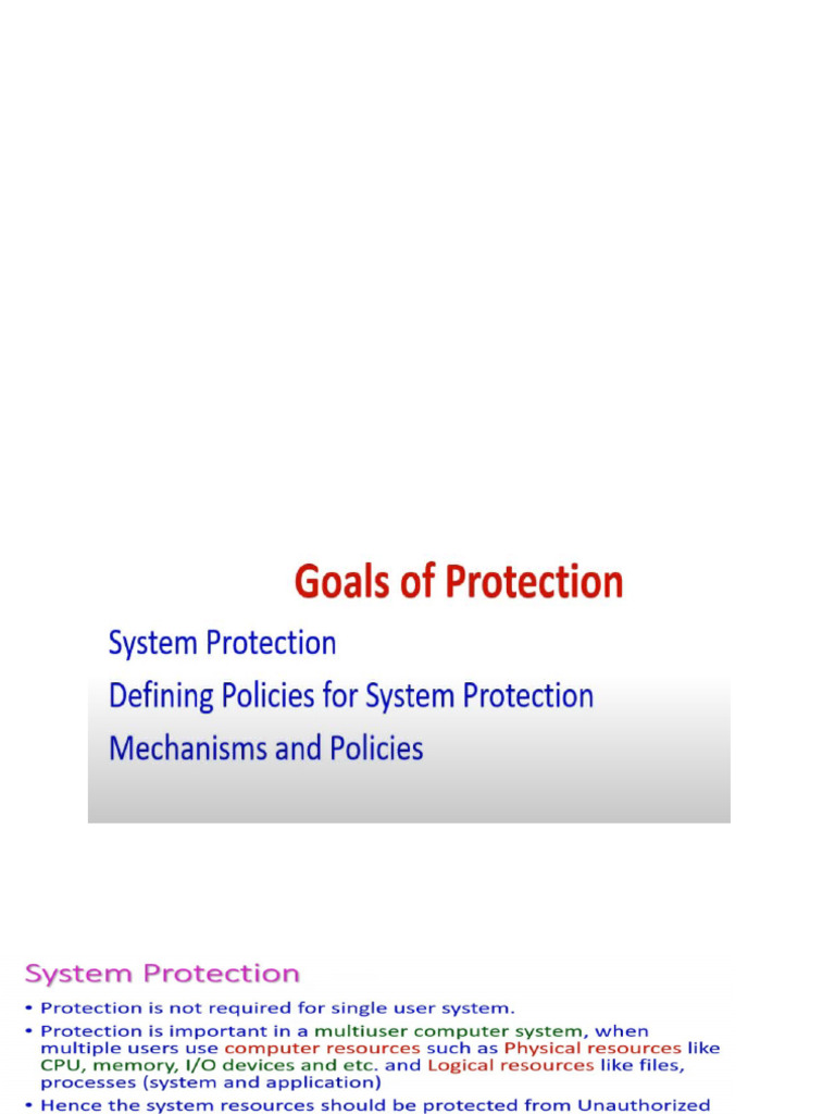 Operating System Unit -5 | PDF