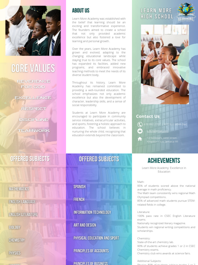 Brochure IT SBA | PDF | Tuition Payments | Mathematics