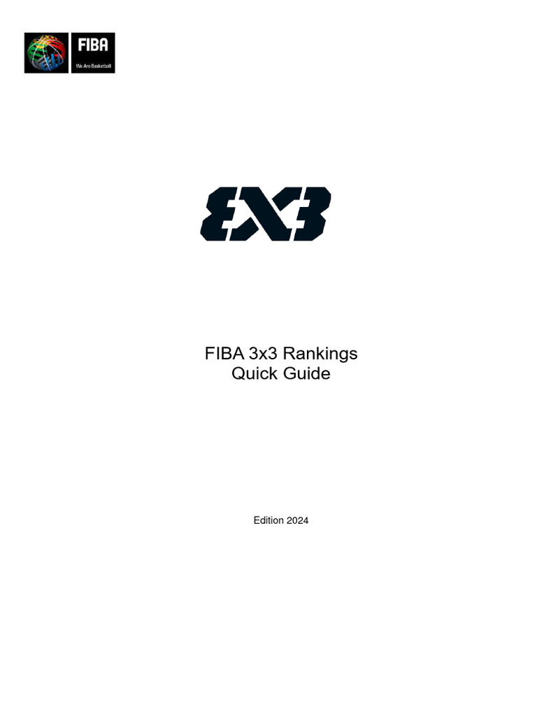 FIBA 3x3 Ranking Quick Guide | PDF