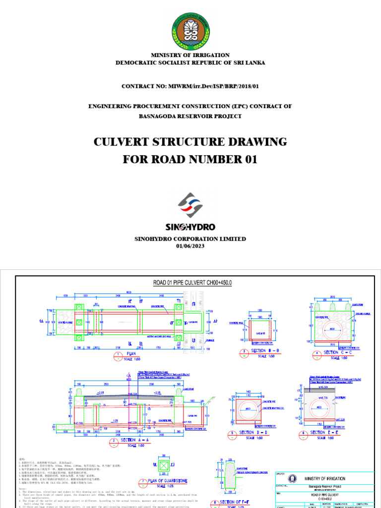 01 Pipe Culvert Re.A3 - Edite 6 Submit 2023 06 01 | PDF | Masonry ...