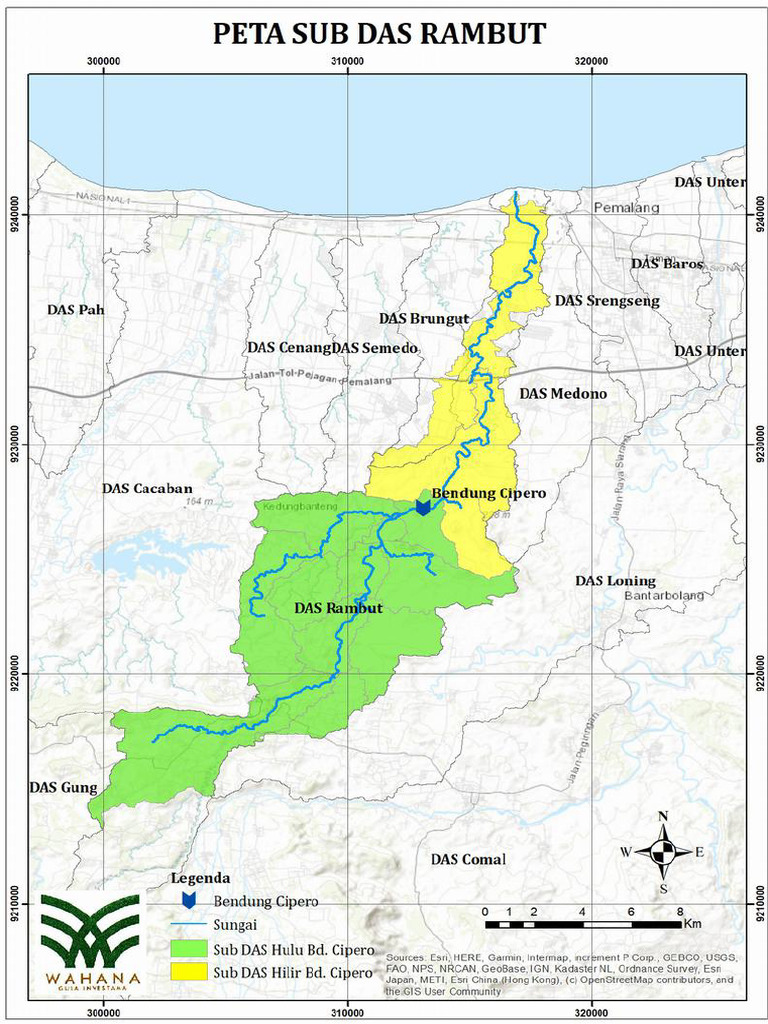 Peta Sub Das Rambut | PDF