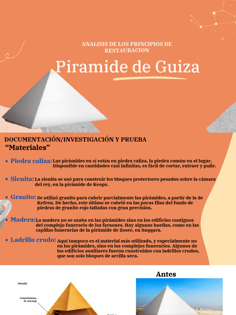 Piramide de Guiza | PDF | Pirámides egipcias | Pirámide