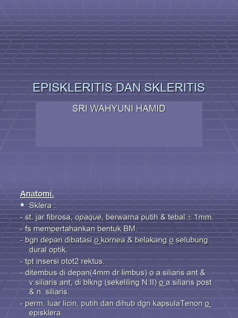 Episkleritis Dan Skleritis | PDF | Sains & Matematika