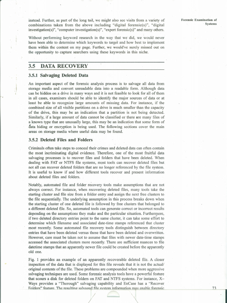 Data Recovery Methods | PDF