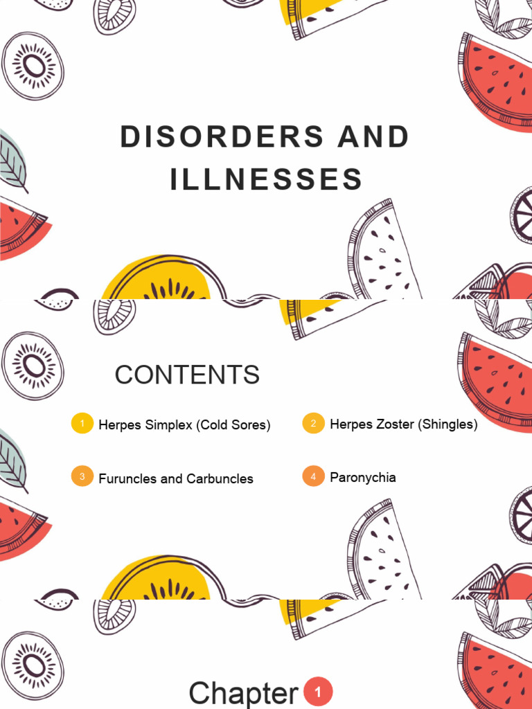 Diseases and Illnesses | PDF | Herpes Simplex | Animal Diseases