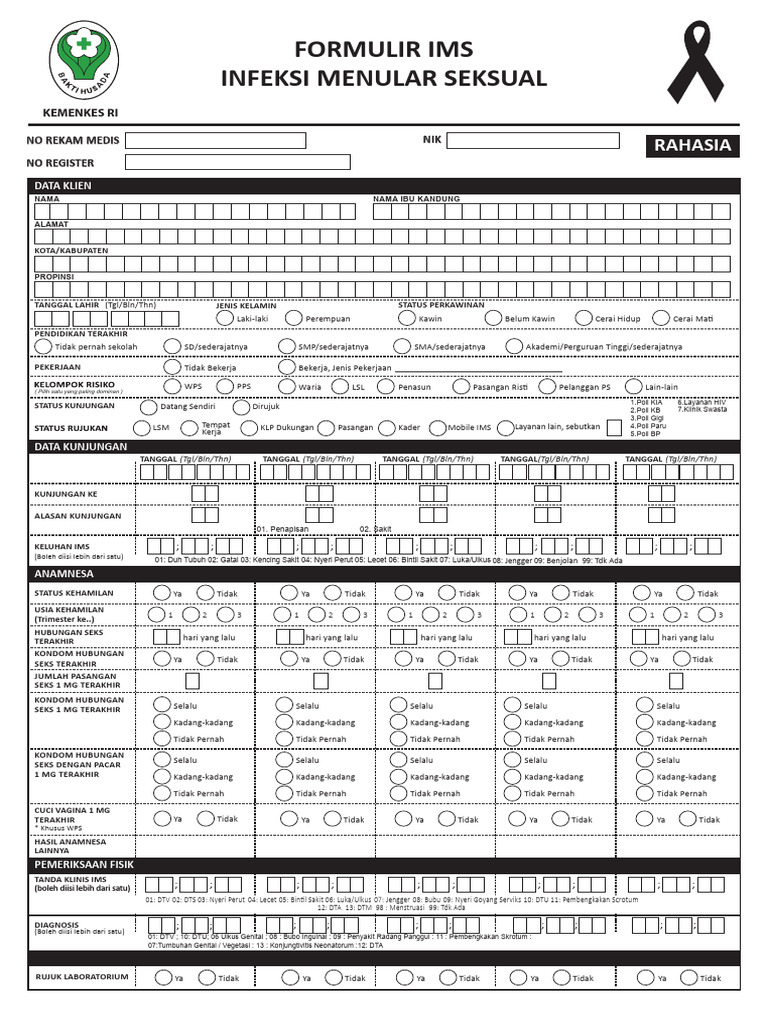 FORMULIR IMS Kebon Jeruk 50 Buku f4 HVS ISI 100 LBR 2024 | PDF