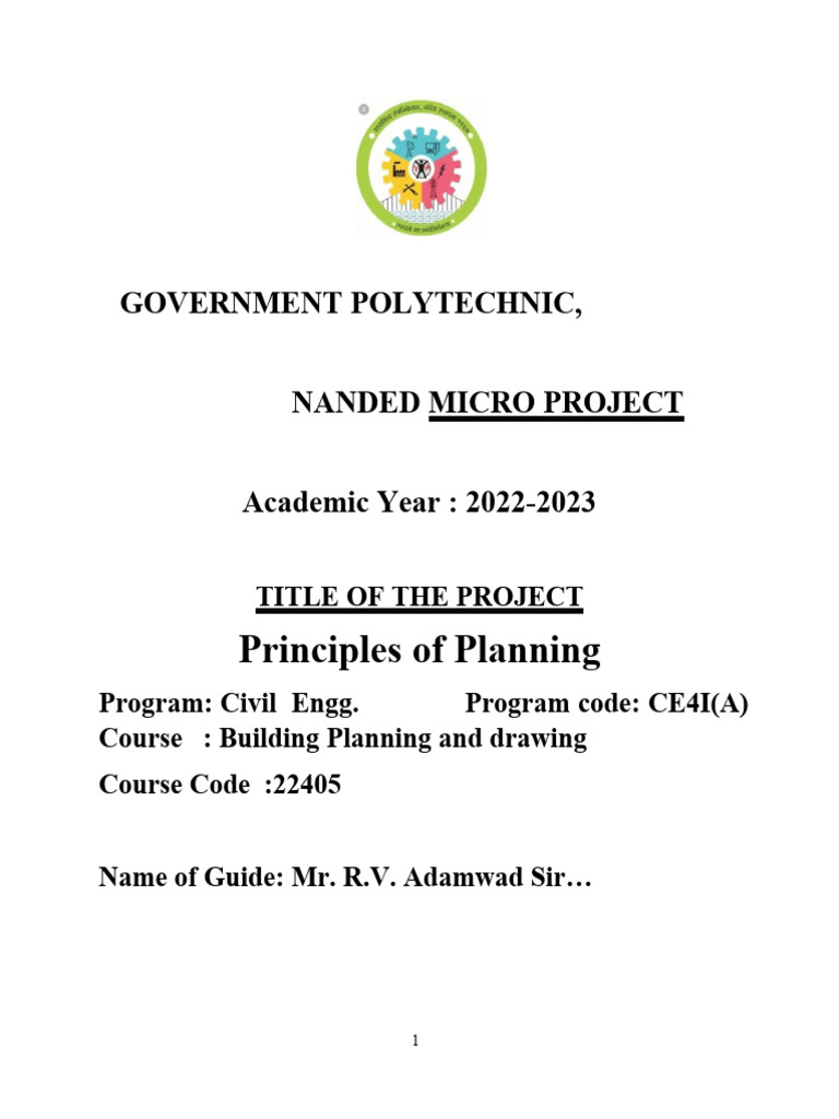 BPD Micro Project | PDF | Stairs | Room