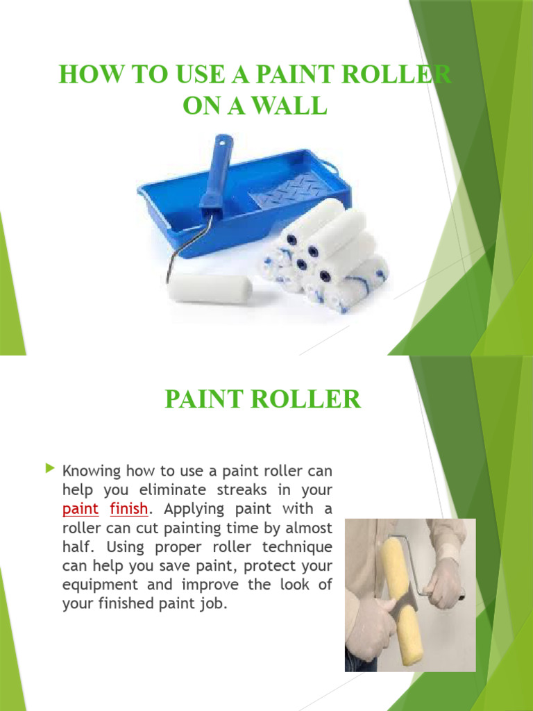 Mastering Paint Roller Techniques | PDF | Paint | Secondary Sector Of ...