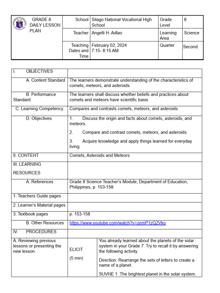 Distinguishing Meteors and Meteorites | PDF | Meteorite | Meteoroid