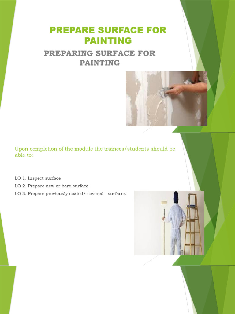 Surface Preparation for Painting Guide | PDF | Paint | Materials