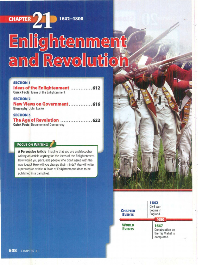 21 Enlightenment and Revolution | PDF | Age Of Enlightenment | Reason