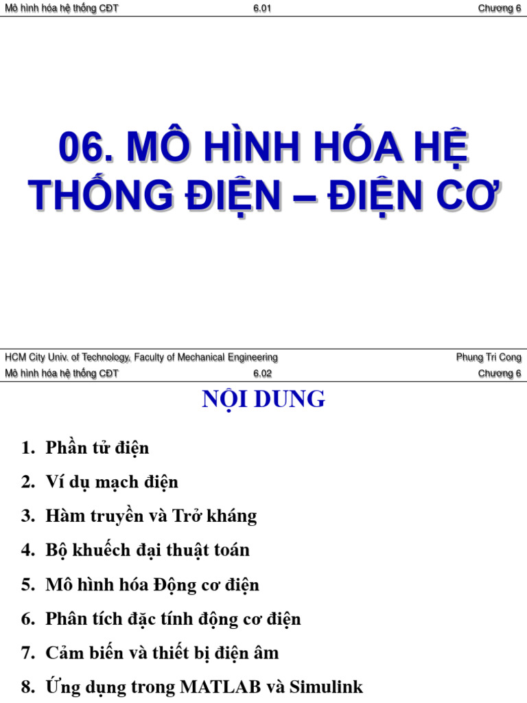Ch.06 MoHinhHoa HTDienCo | PDF