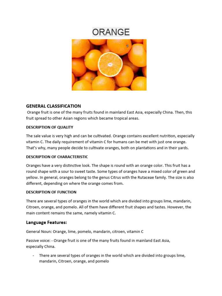 Orange | PDF