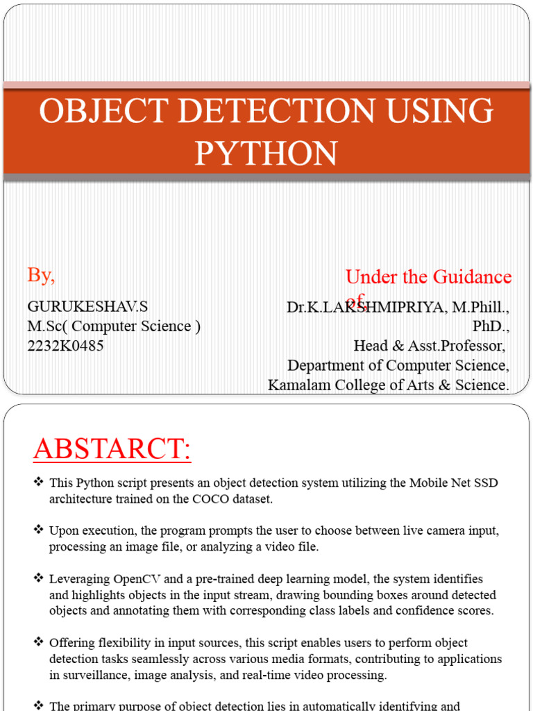 Object Detection Using Python Guru Pdf 