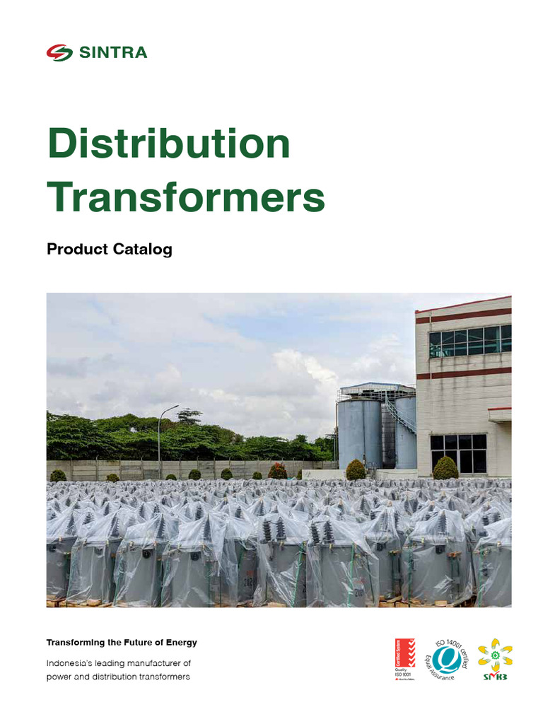 SINTRA Distribution Transformers Catalog | PDF | Transformer ...